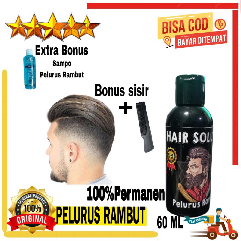 Jual Pelurus Rambut 100% permanen Original Hair Repair tanpa catok ...