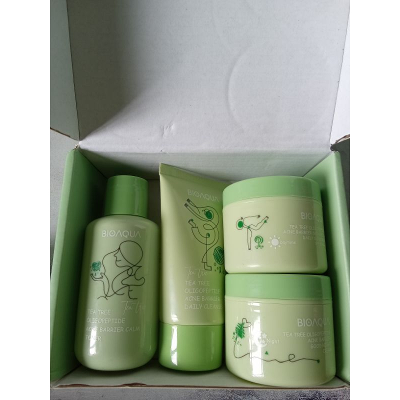 Jual Bioaqua skincare acne set 4 in 1 | Shopee Indonesia