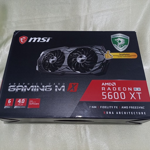 Jual MSI AMD Radeon RX 5600 XT 6 GB - Desktop GPU - Second | Shopee ...