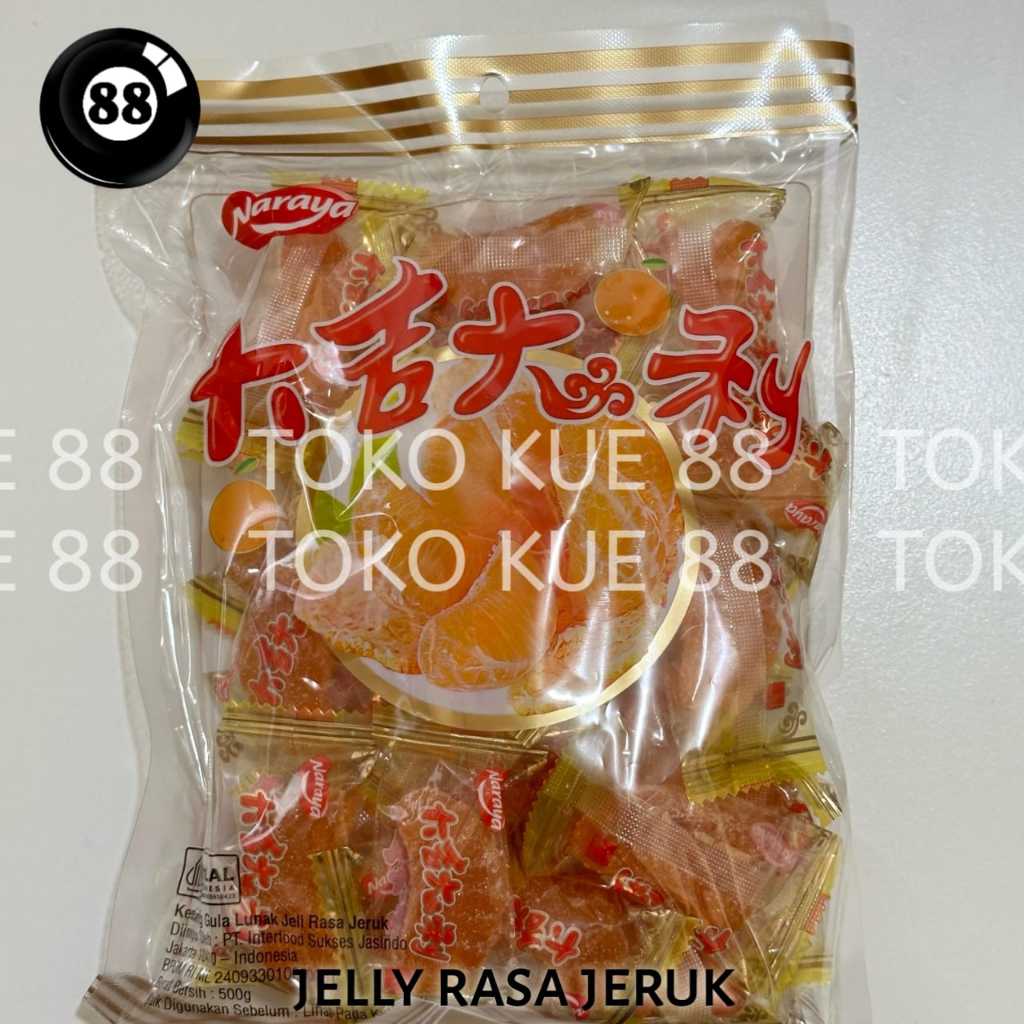 Jual Jelly Rasa Jeruk 500 Gram | Shopee Indonesia