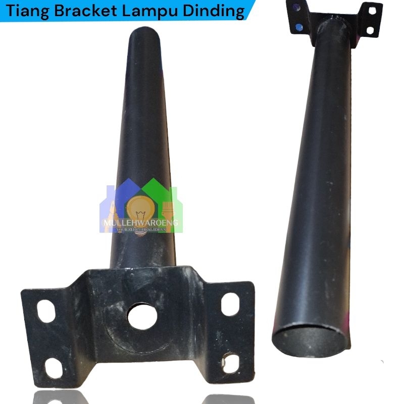 Jual TIANG LAMPU / BRACKET LAMPU JALAN TEMPEL DINDING 2 INCH 50 CM ...