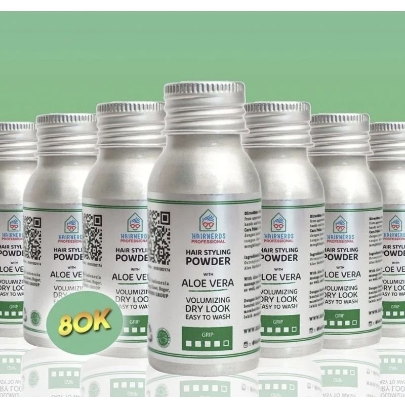 Jual Hair Powder Hairnerds Captain Sevich Best Original BPOM Bubuk ...