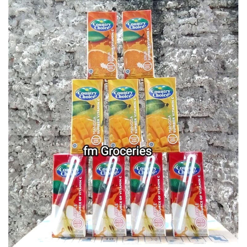 Jual Country Choice Jus Buah kemasan 250ml | Shopee Indonesia