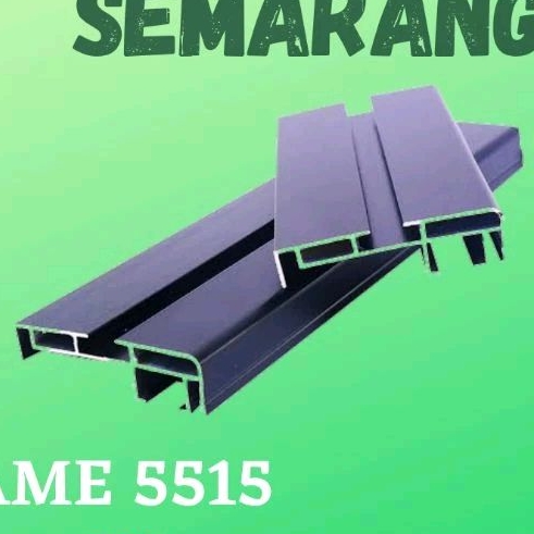 Jual FRAME ALUMUNIUM 5515 SLIM (UKURAN 96X16) | Shopee Indonesia