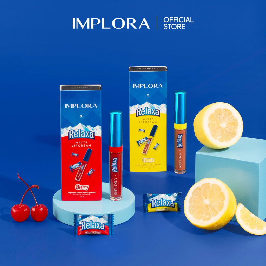 Jual ARJUNA Implora x Relaxa Matte Lipcream (Limited Edition) | Lip ...