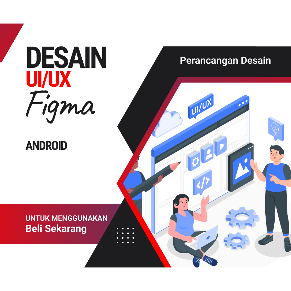 Jual Jual Template Desain UI UX Figma Android Murah | Shopee Indonesia
