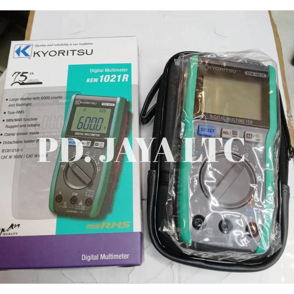 Jual Kyoritsu Multitester Digital - Digital Multimeter 1021R | Shopee ...