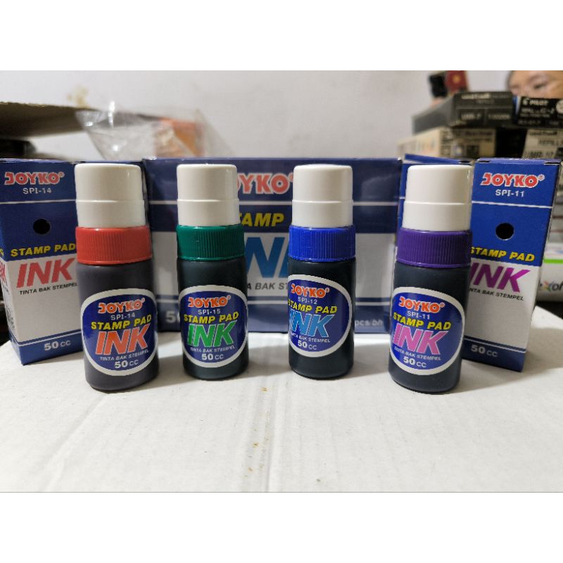 Jual Tinta Stempel INK Joyko/Tnta bak stempel/Tinta Stempel Joyko ...