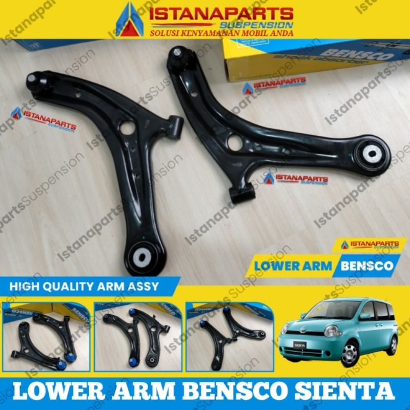 Jual Lower Arm Assy Bawah Toyota Sienta Merk BENSCO Germany Quality ...
