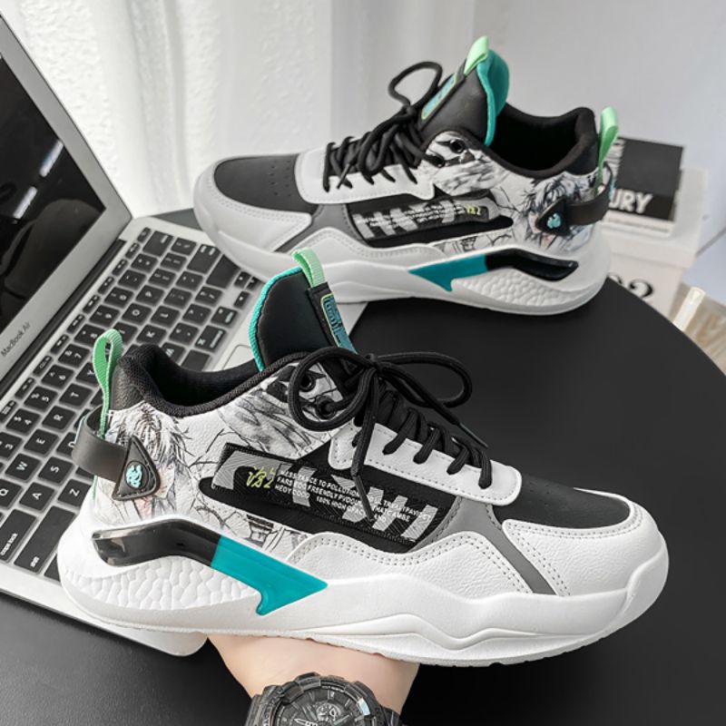 Jual Whoppy Sepatu Sneakers Pria Import SL47 (FREE BOX) | Shopee Indonesia
