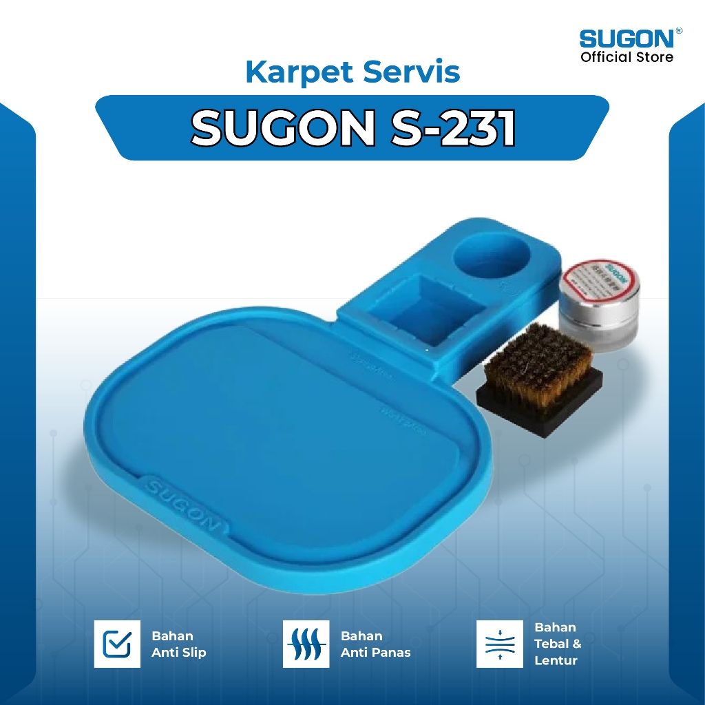 Jual Sugon S-213 Karet Antipanas Karpet Service Tatakan Alas Alat ...