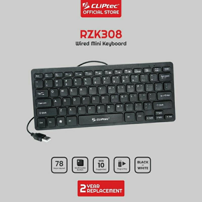 Jual Keyboard Mini USB Robot Mtech Eyota Digigear - Keyboard eksternal ...