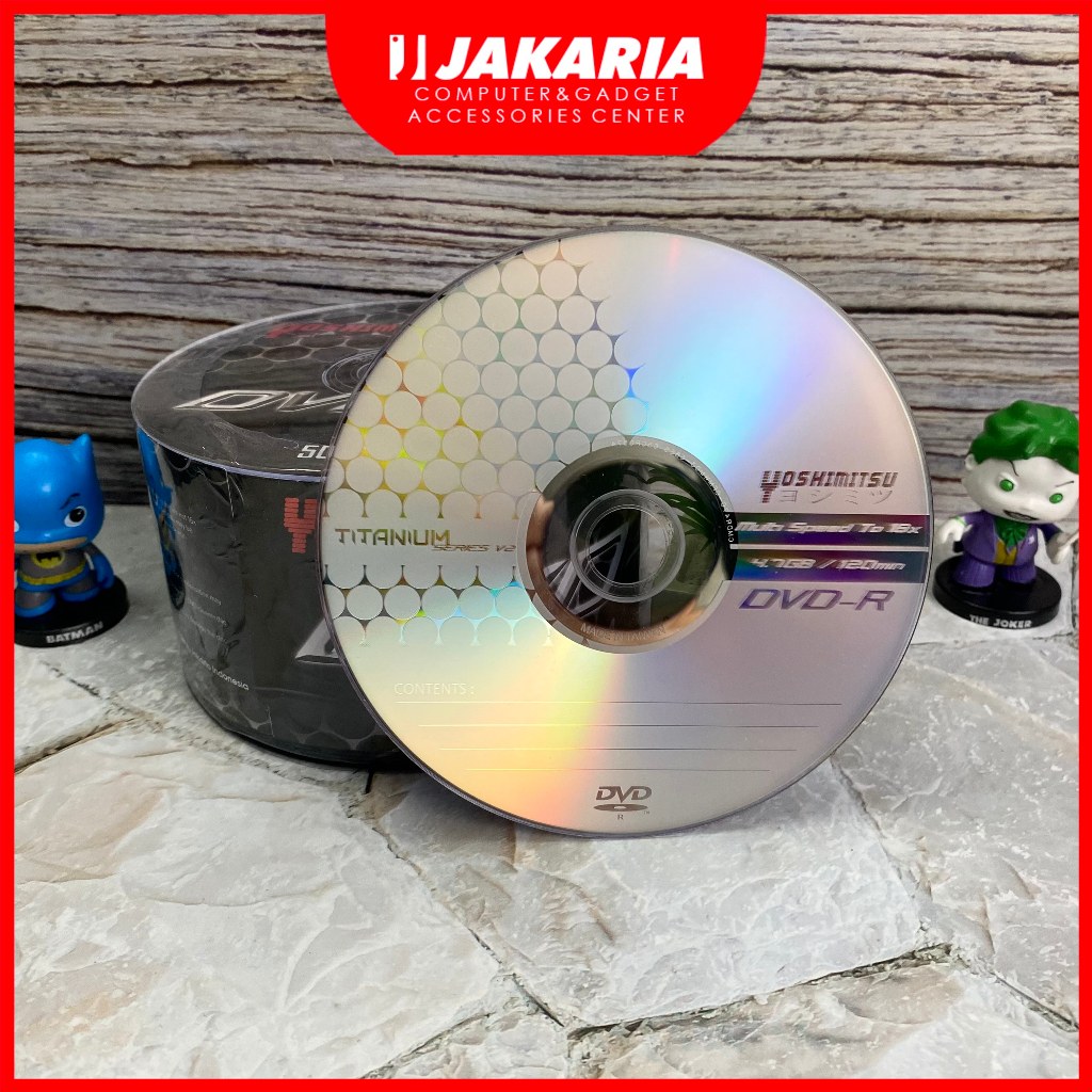 Jual DVD-R Yoshimitsu DVD CD Kosong Blank Murah 4.7 GB | Shopee Indonesia