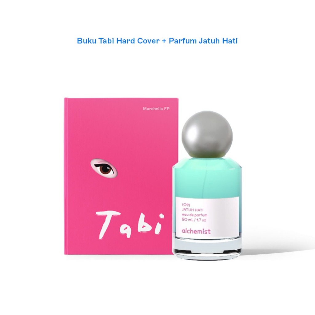 Jual Buku Tabi Hard Cover + Parfum Jatuh Hati Tabi x Alchemist (Bundle ...