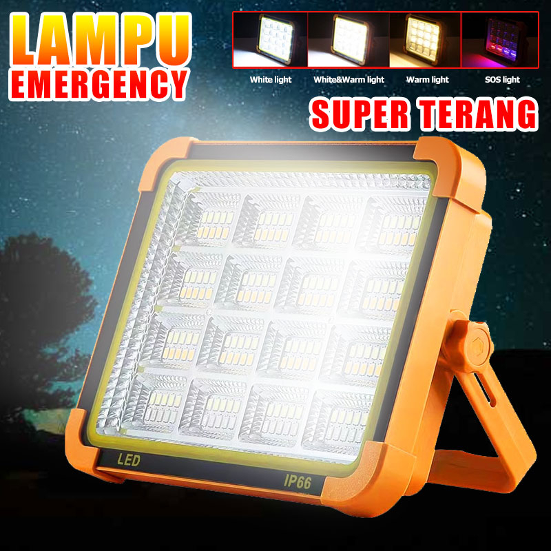 Jual ️【TERBARU】LAMPU SURYA 3000W DAYA TINGGI | USB + 196 LED WATERPROOF ...