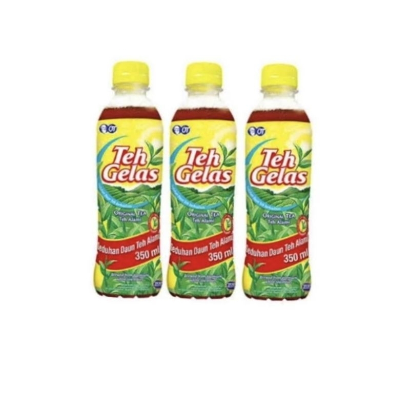 Jual Teh Gelas Original 350 Ml 1 Karton 12 Pcs | Shopee Indonesia