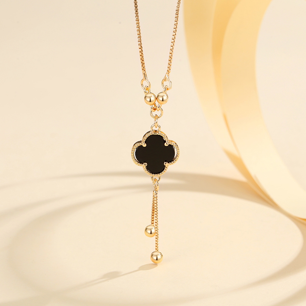 Jual Lanmi Jewelry Kalung Wanita Titanium Wanita Anti Karat Lapis Emas ...