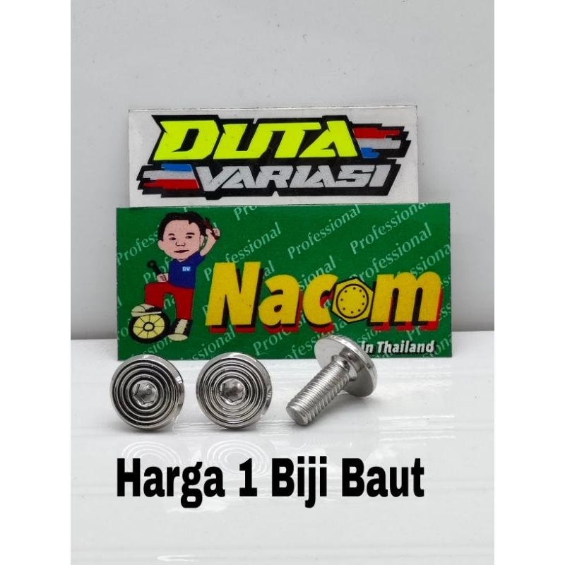 Jual BAUT MODEL SPIRAL DRAT 10 x 1.5 cm ( M6 x 15 ) | Shopee Indonesia