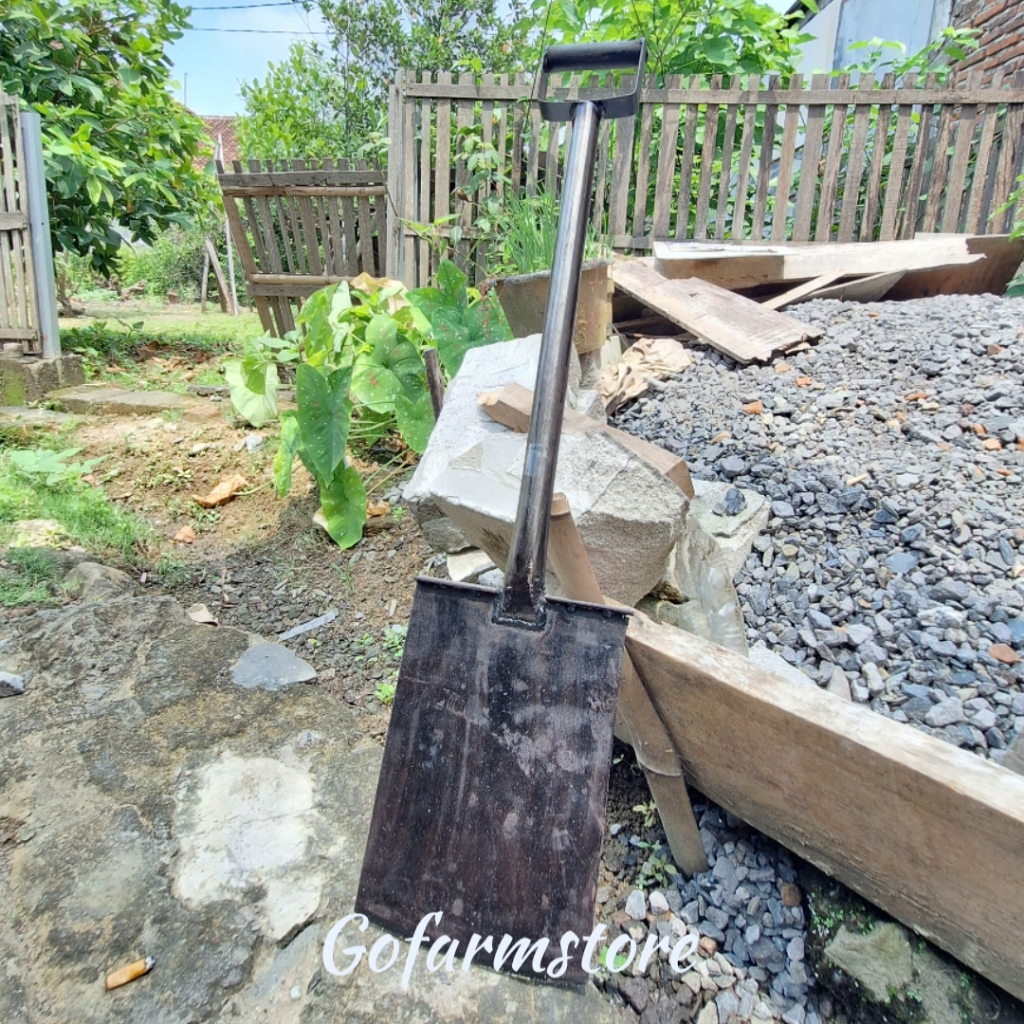 Jual Lempak besi lencek tanah gagang besi -linggis gali tanah baja asli ...