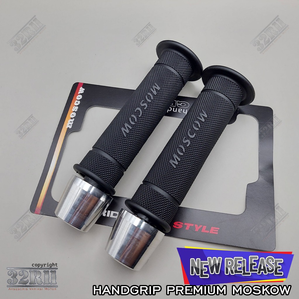 Jual Handgrip motor PREMIUM moskow full set sepasang jalu stang pcx ...