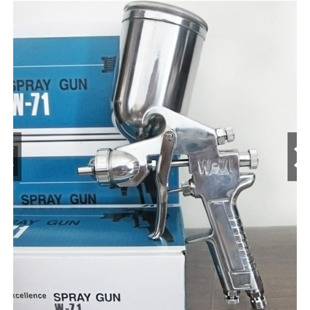 Jual Japan Original W71 1.3tip Spray Gun Spray Gun with 400ml Cup anest iwata | Shopee Indonesia