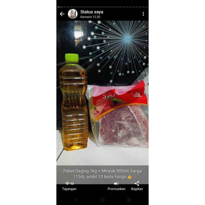 Jual Paket Damin (Daging + Minyak) | Shopee Indonesia