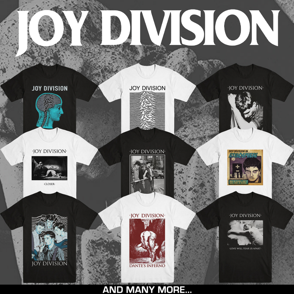 Jual JOY DIVISION | T-SHIRT BAND | POST PUNK - ROCK | MERCHANDISE ...
