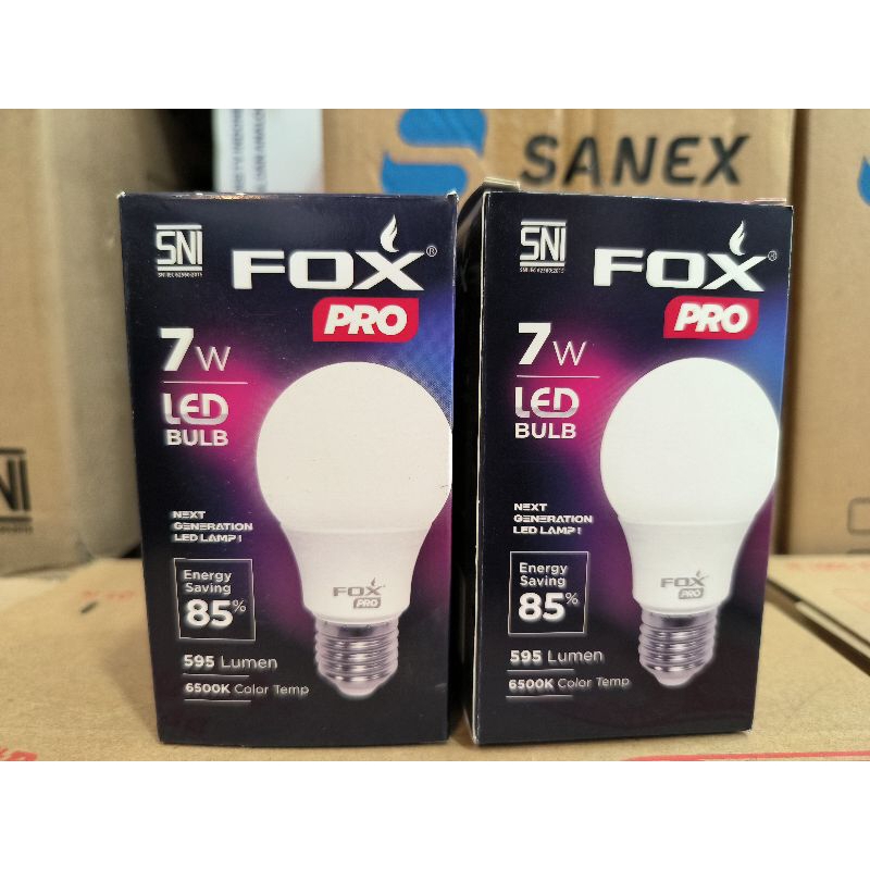 Jual Lampu LED fox pro 7 Watt bergaransi resmi | Shopee Indonesia