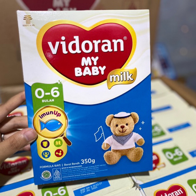 Jual Vidoran My Baby Nutriplex Susu Formula 0-6 Bulan [350 g] | Shopee ...