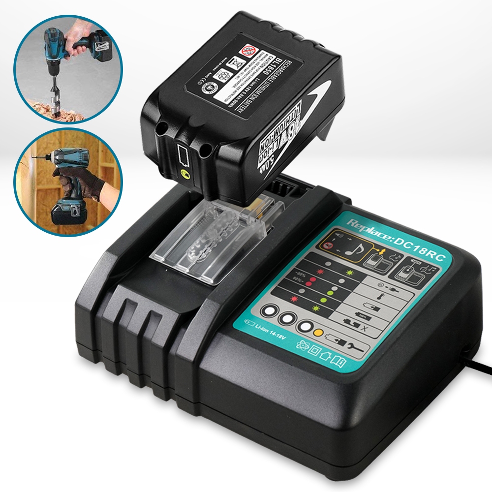 Jual Docking Fast Charger 18V DC18RC Baterai Lithium Ion LXT 90058-CH ...