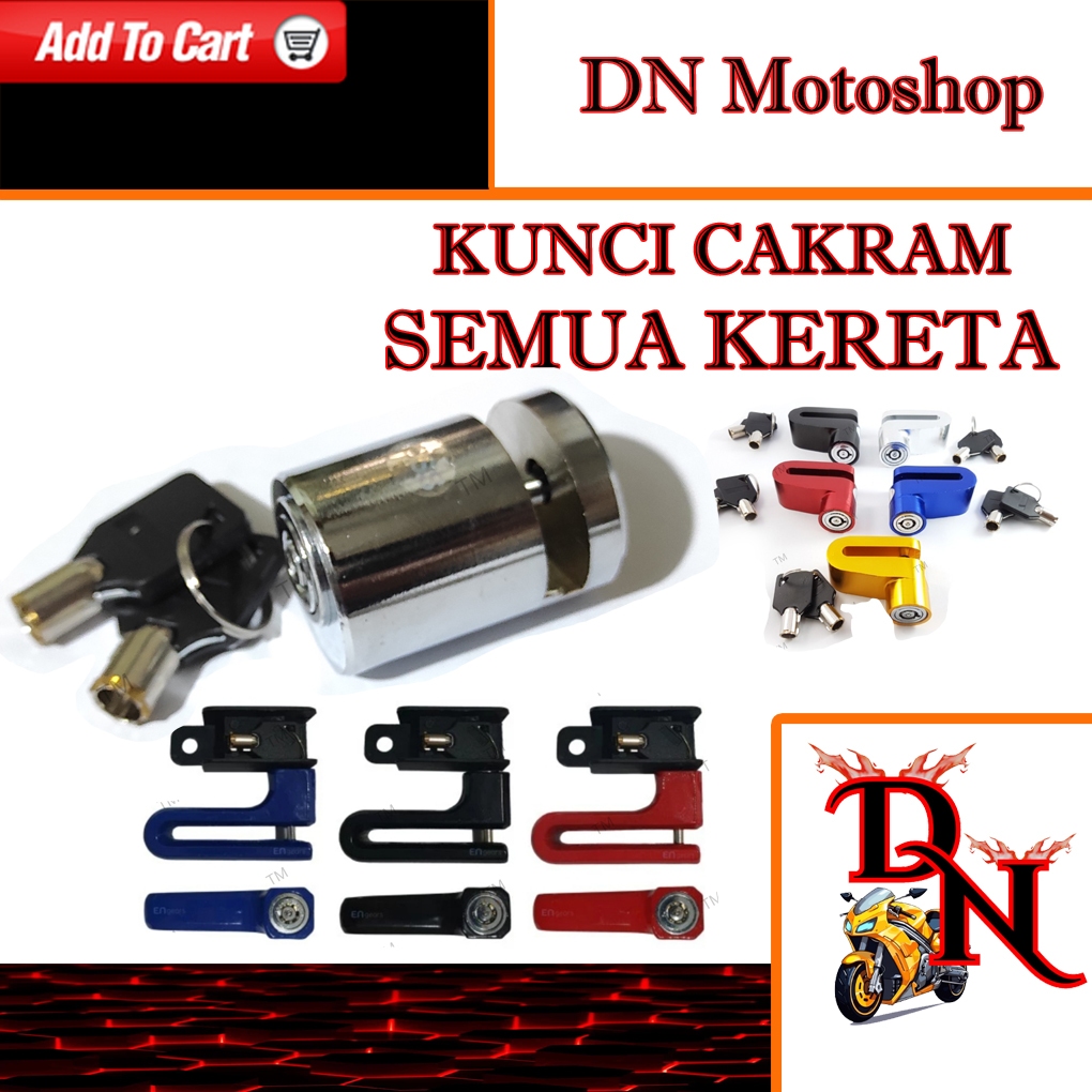 Jual KUNCI GEMBOK MOTOR CAKRAM MOTOLOCK DISK BRAKE LOCK SEMUA KERETA ...