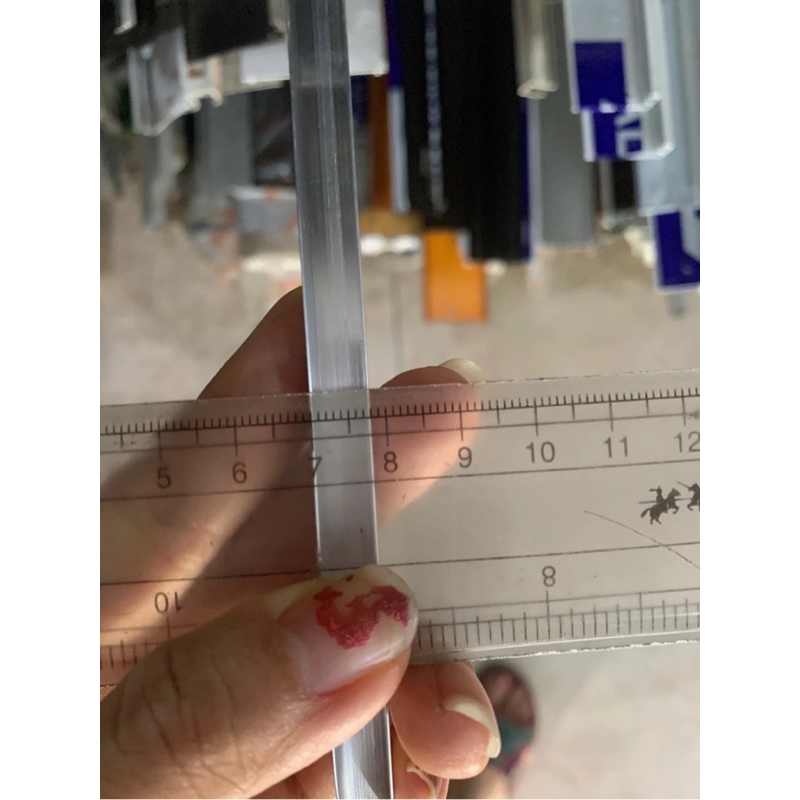 Jual Lis U 5/16 (5mm) Aluminium / Lis U Kanopi PANJANG 6 meter | Shopee ...