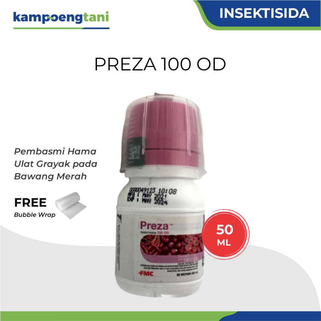 Jual Kampoeng Tani - Insektisida Preza 100 OD 50ml Obat Ulat Grayak ...