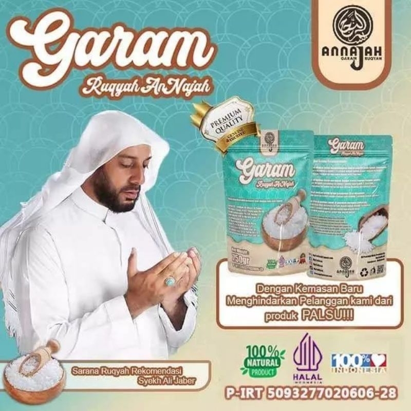 Jual Garam rukiah ruqiyah ruqyah asli annajah Garam Ruqyah AnNajah ...