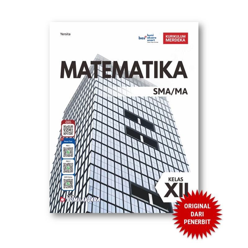 Jual Matematika Kelas XII SMA MA Kurikulum Merdeka - Bumi Aksara ...