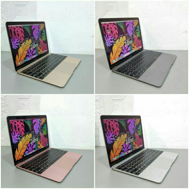 Jual [4 Warna] Macbook Retina 2017 (12inch), core i5/M/M3/M5. RAM 8gb ...