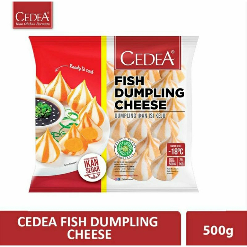 Jual CEDEA fish Dumpling Cheese 500gr | Shopee Indonesia
