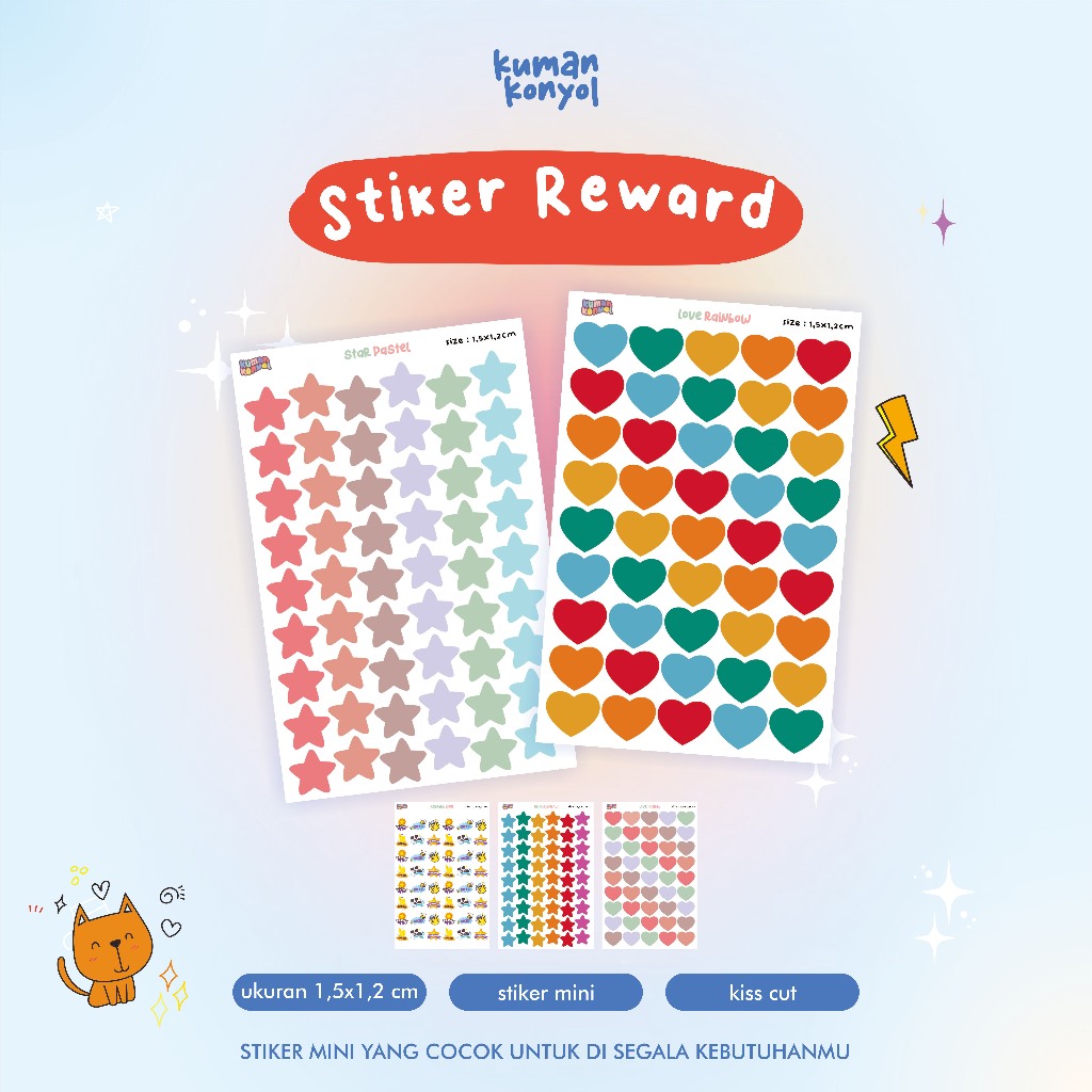 Jual STIKER REWARD - STIKER NILAI - STIKER JURNAL - STIKER KISS CUT ...