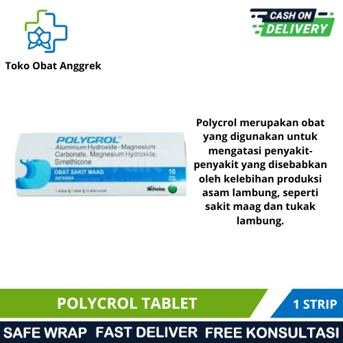 Jual POLYCROL STRIP/OBAT MAAG/KEMBUNG/NYERI ULU HATI | Shopee Indonesia
