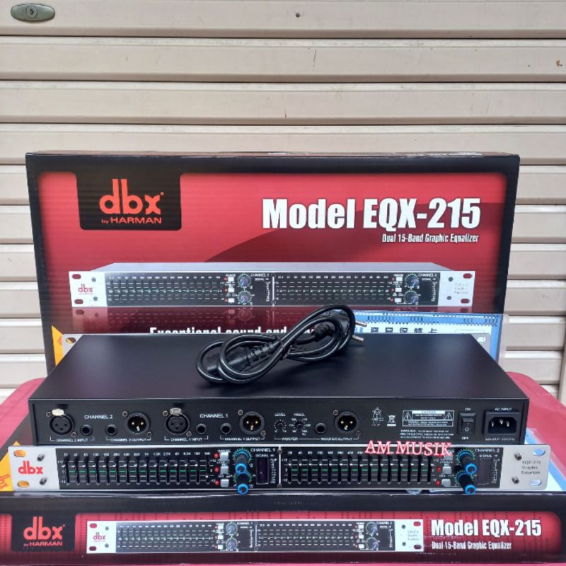 Jual EQUALIZER DBX EQX215 OUTPUT SUBWOOFER 2x15 BAND EQX 215 SUB | Shopee Indonesia