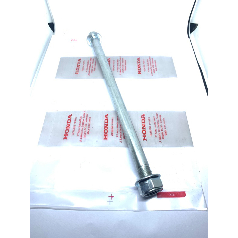 Jual baut as roda depan dan mur as roda depan honda beat scoopy vario ...