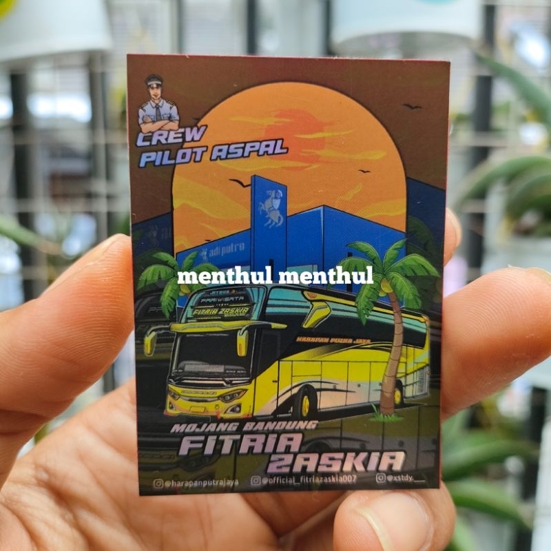 Jual stiker bus original langsung dari bus nya !! stiker bus mania ...