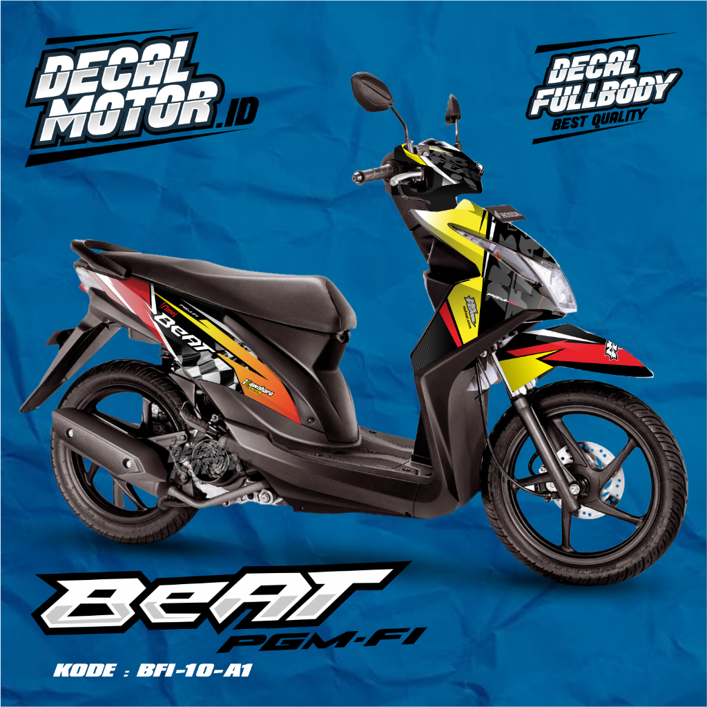 Jual sticker beat fi 2014 2015 2016 - decal full body beat fi old new ...