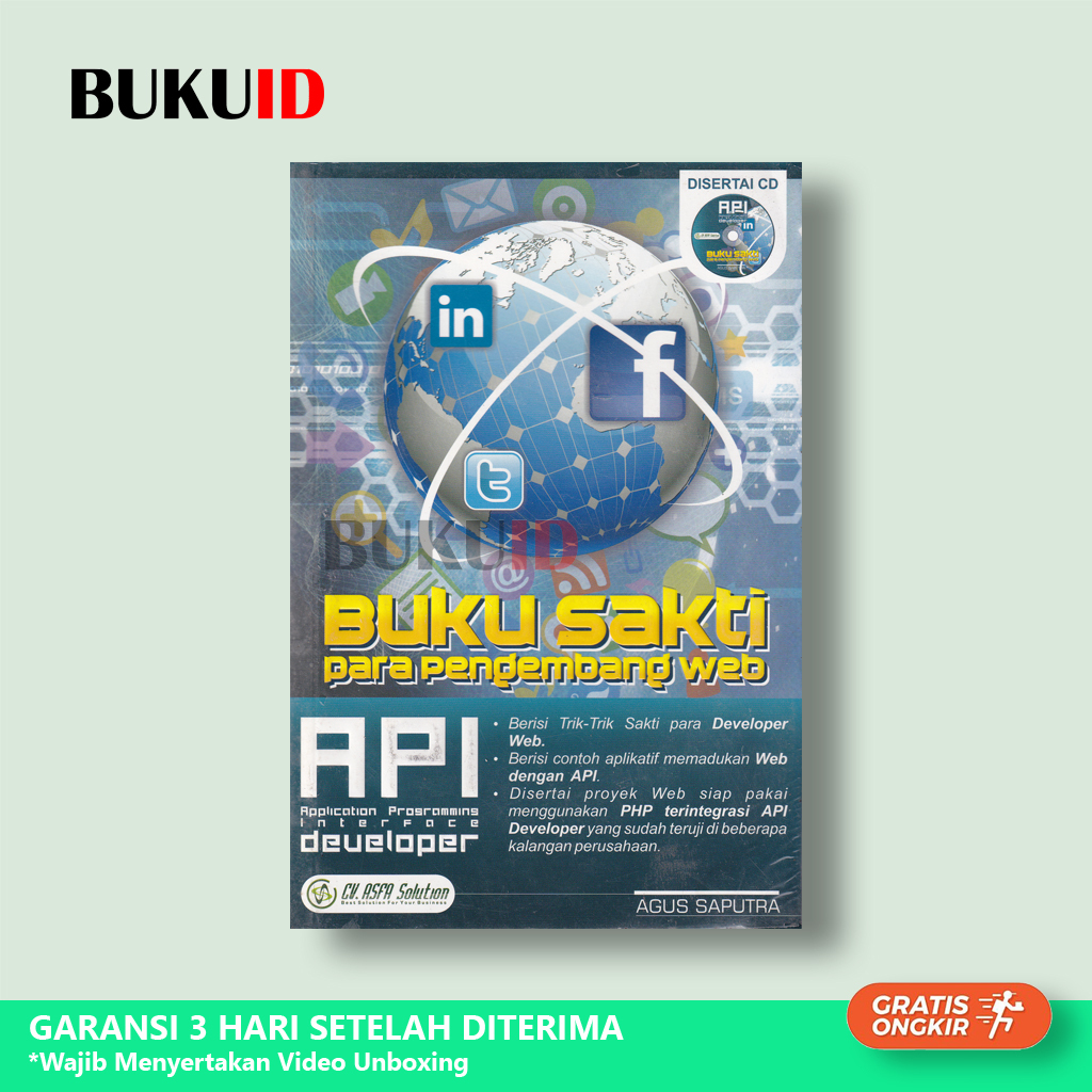Jual Buku API Developer Buku Sakti Para Pengembang Web - Original ...