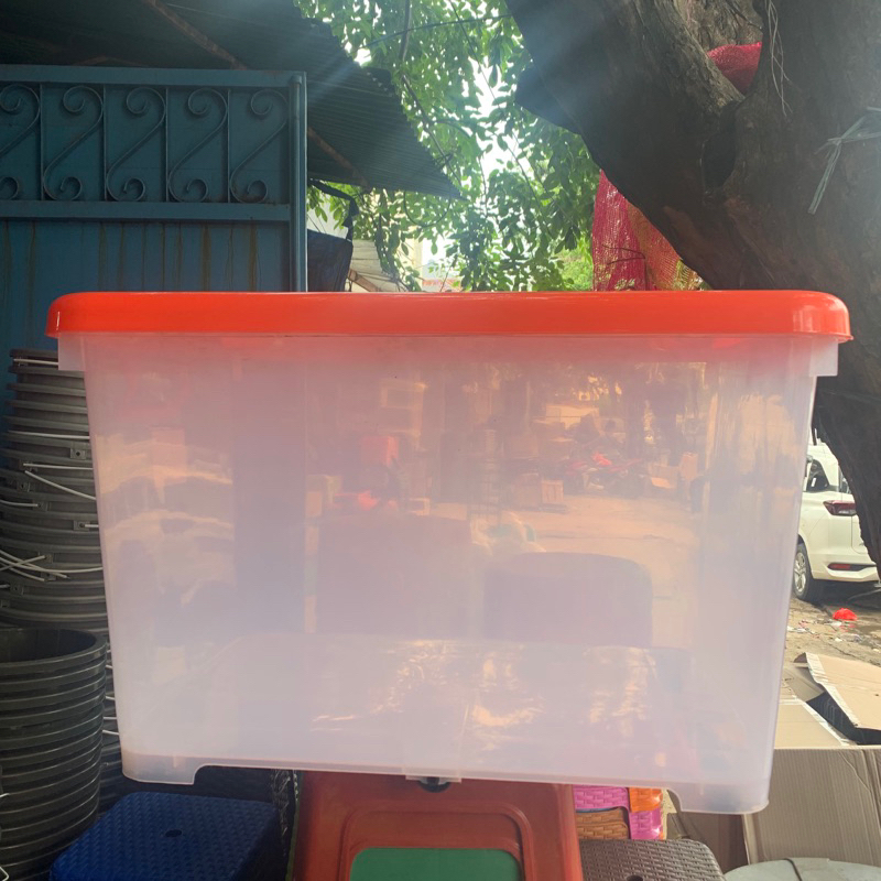 Jual CONTAINER BOX NIKURA 150 LITER / CB 150 PUTIH BENING / KONTAINER ...
