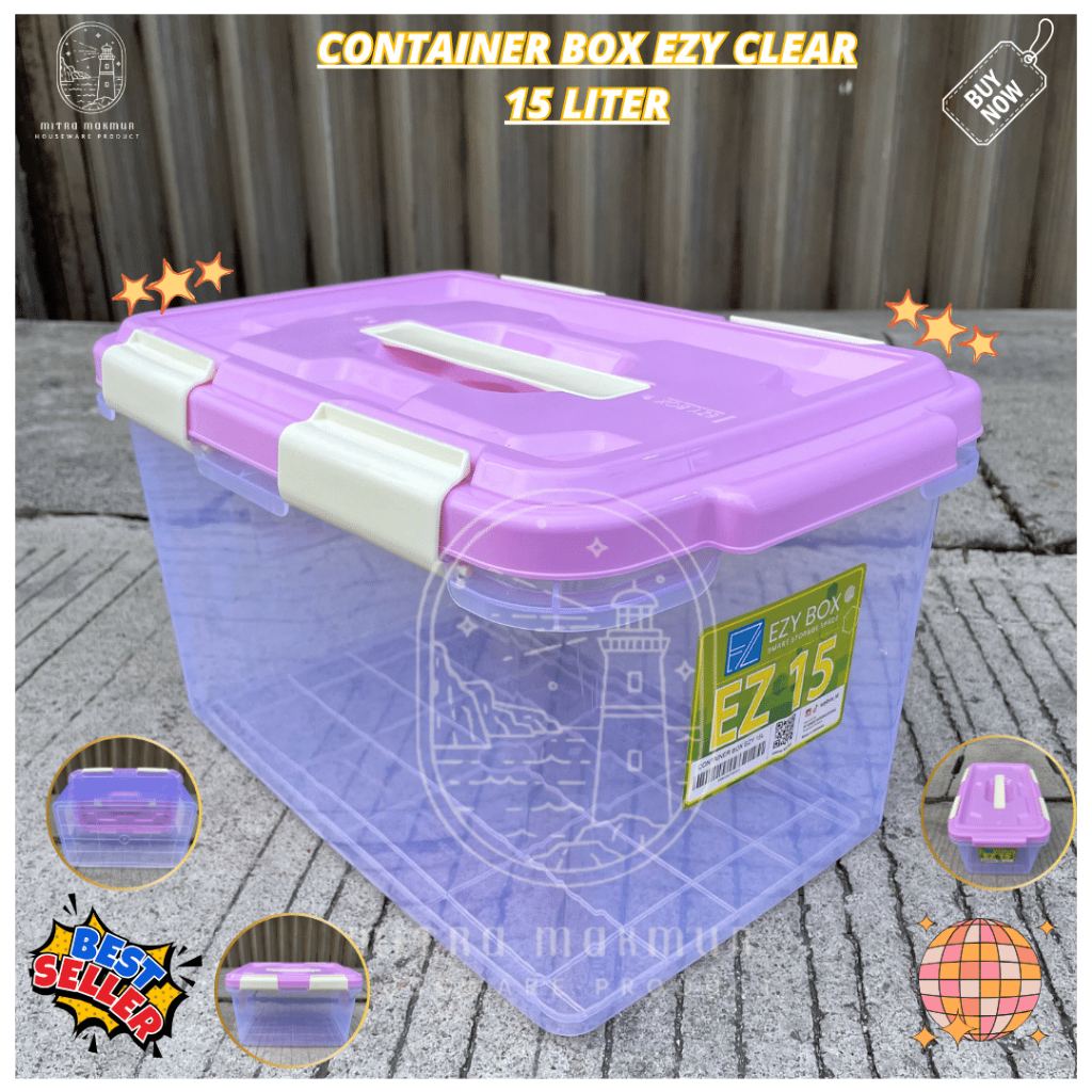 Jual Kontainer Box 15 Liter Container Box Tempat Penyimpanan Box ...