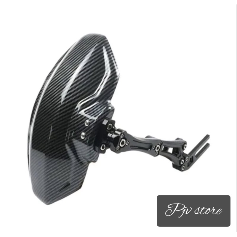 Jual mudguard carbon CNC universal mud guard penahan lumpur universal ...