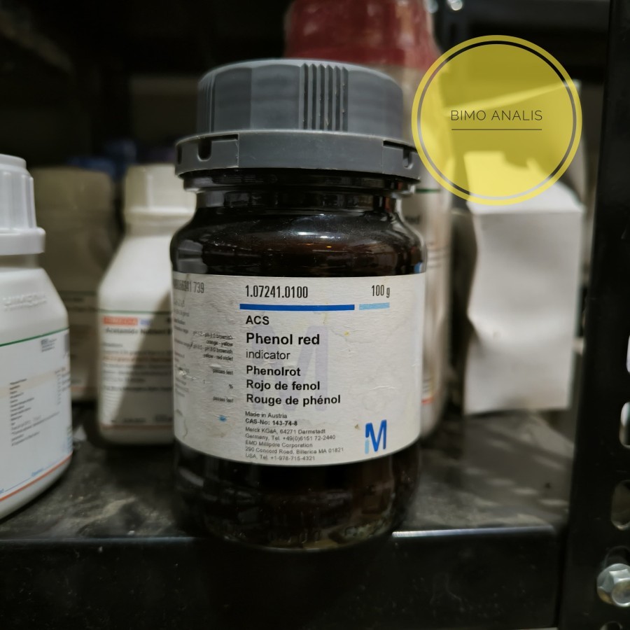 Jual PHENOL RED MERCK 107241 | FENOL MERAH REPACK - 1 GRAM | Shopee ...