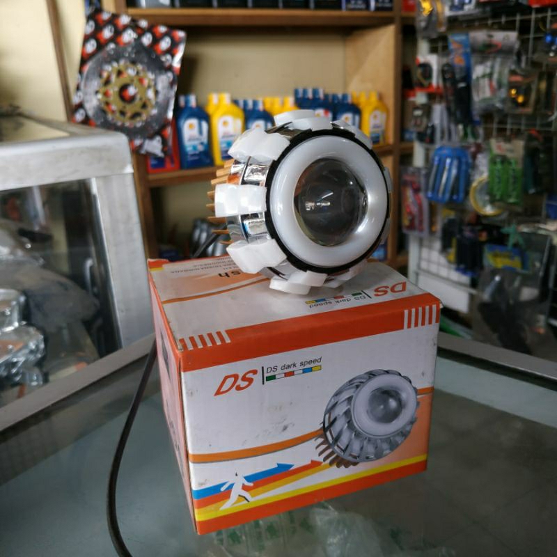 Jual lampu led projie motor mobil mini 2,5 inch | Shopee Indonesia