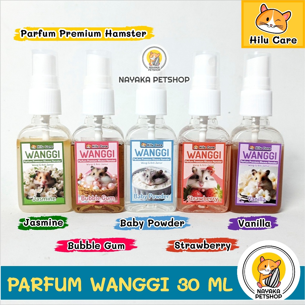 Jual Wanggi 30 ml Parfum Hamster Premium Pewangi Sugar Glider Kucing Minyak Wangi Marmut Kelinci ...